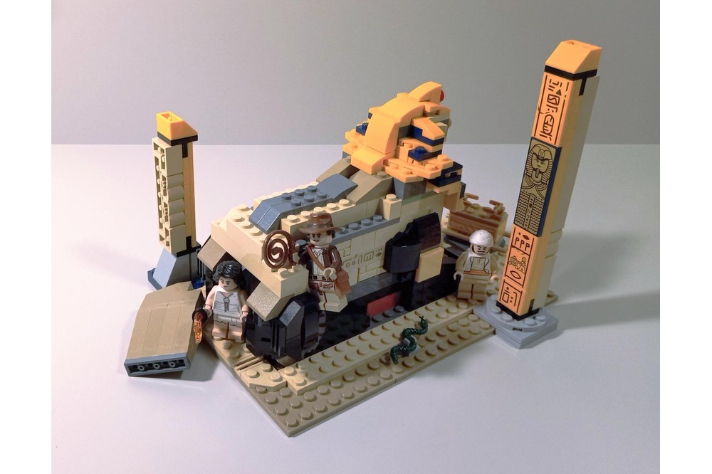 LEGO MOC 77013 Sphinx Secret Surprise by Nequmodiva | Rebrickable ...