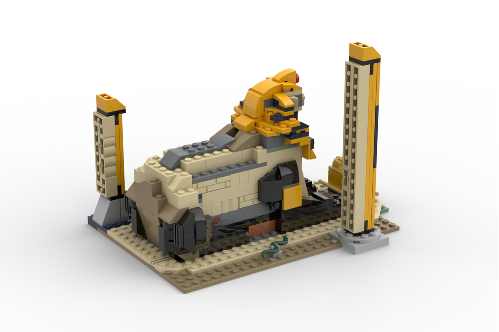 LEGO MOC 77013 Sphinx Secret Surprise by Nequmodiva | Rebrickable ...