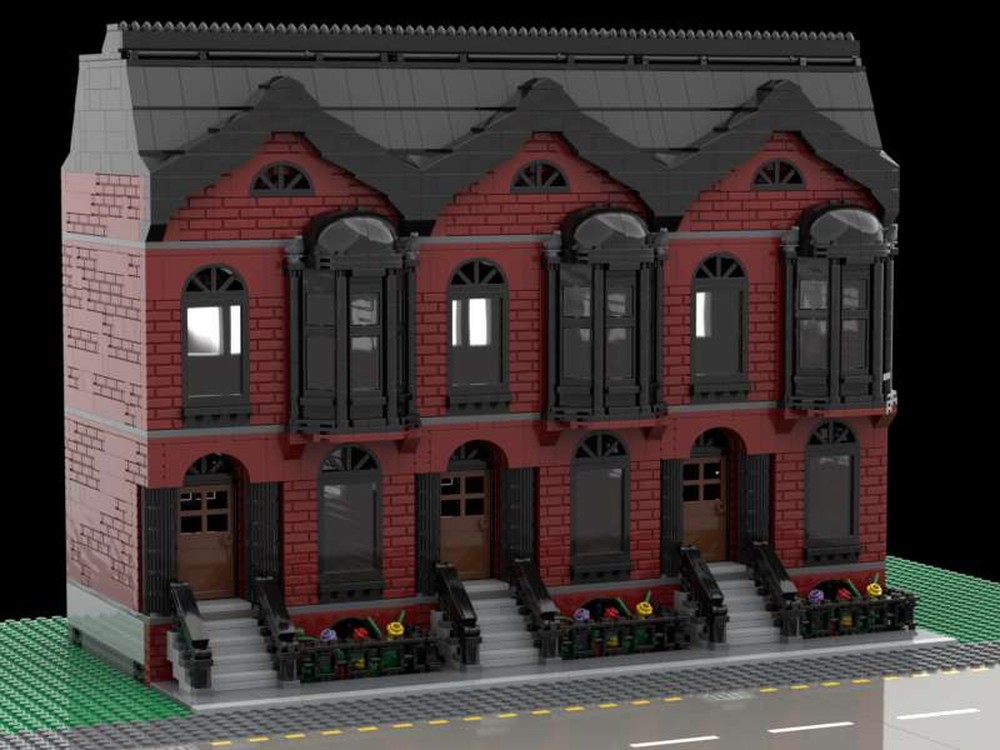 LEGO MOC-161856 Modular Victorian House by michaelbaek | Rebrickable ...