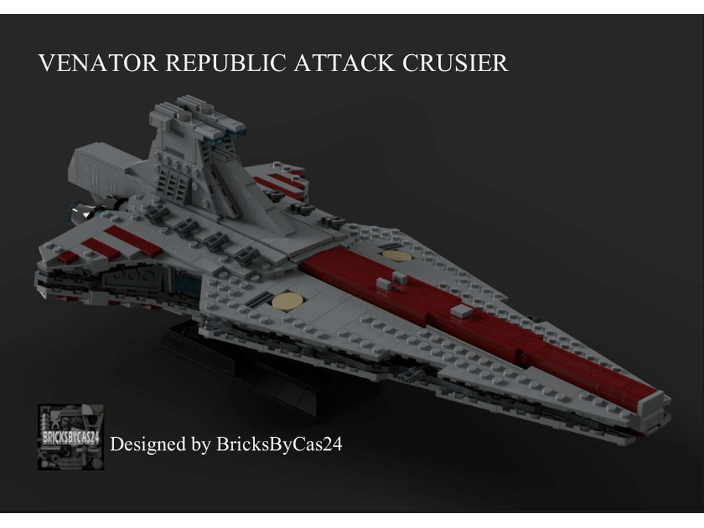 LEGO MOC Venator Republic Attack Cruiser (Rework) by BricksByCas24 ...