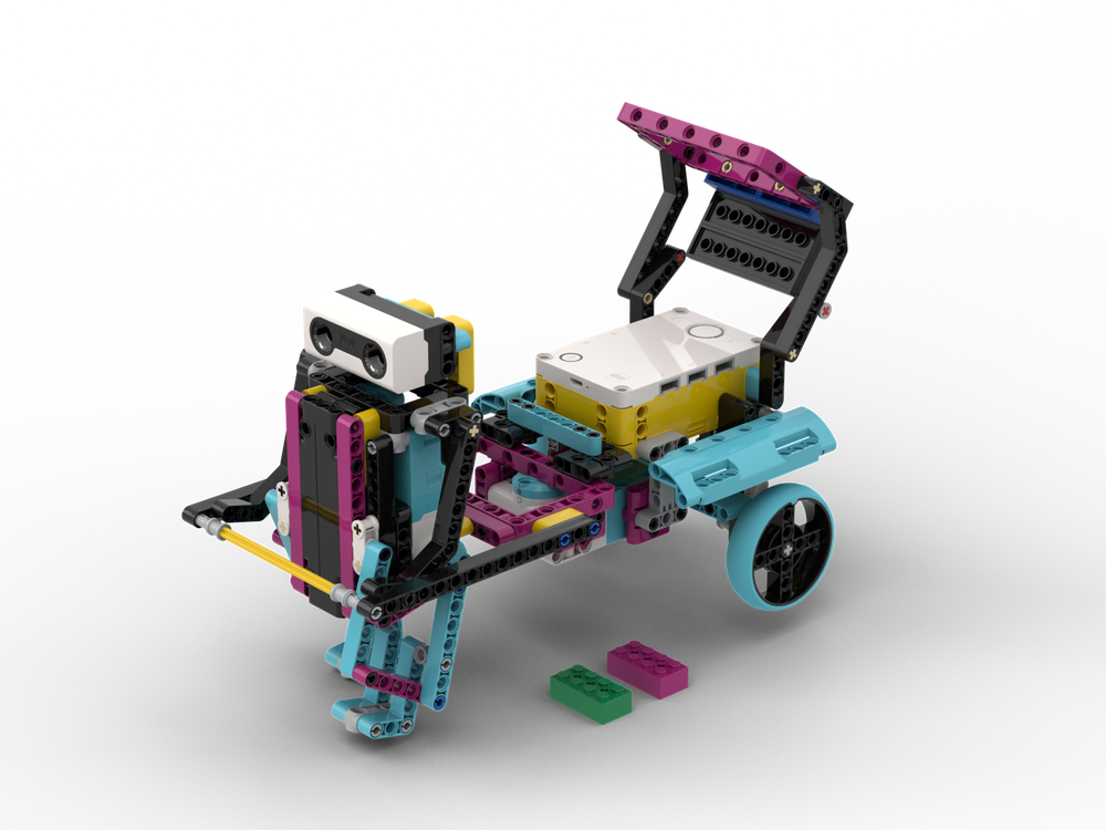 LEGO MOC SPIKE Rickshaw by danzhilan | Rebrickable - Build with LEGO