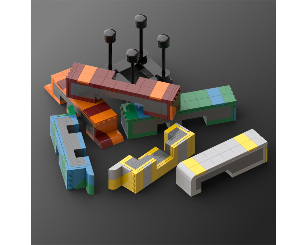 LEGO MOC Level 5 Burr riddle by the_bricked_cave | Rebrickable - Build ...