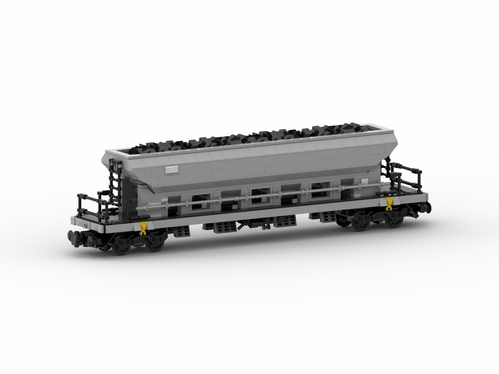 LEGO MOC Bulk Freight Wagon "DB Facs 124" (8w) by copernicus508 ...