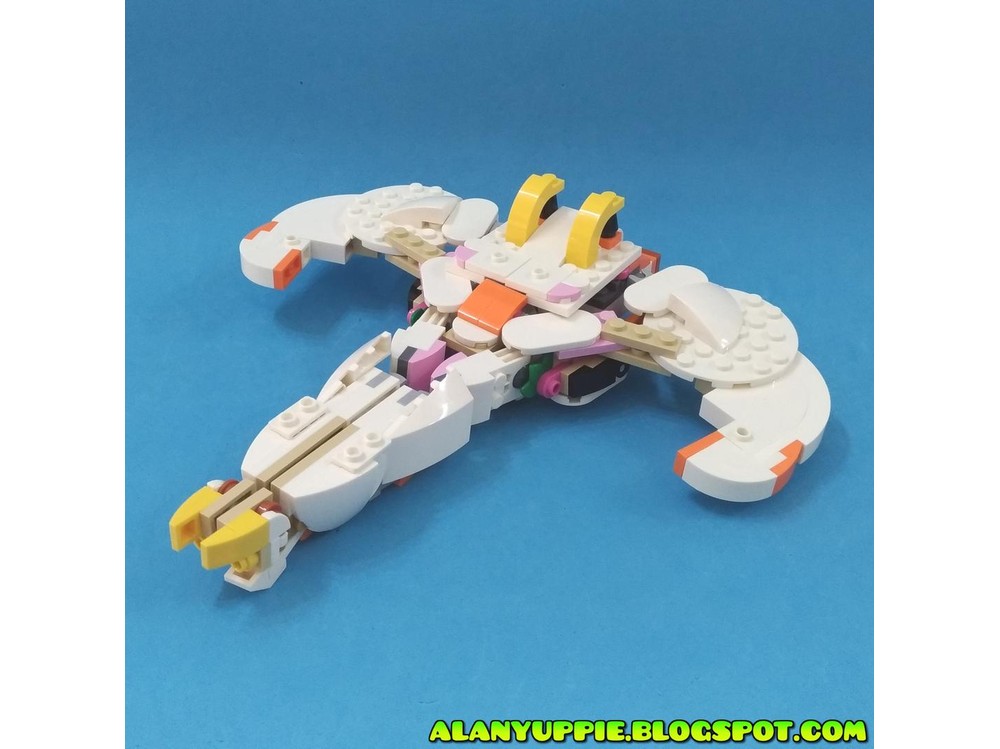 Lego Moc Transformer Jet Plane From Lego Creator 31133white Rabbit By
