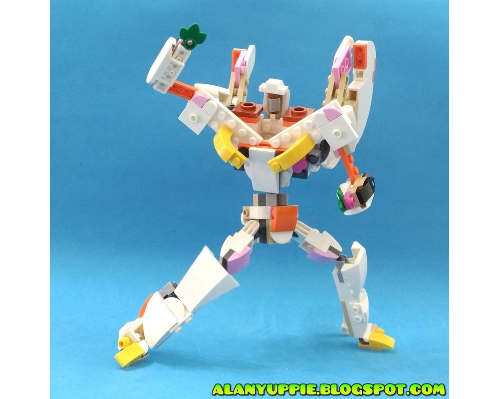 Lego Moc Transformer Jet Plane From Lego Creator 31133white Rabbit By