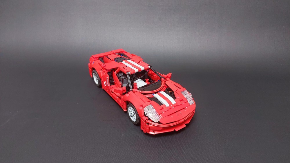 Lego Moc Ford Gt By Anton Kablash Rebrickable Build With Lego