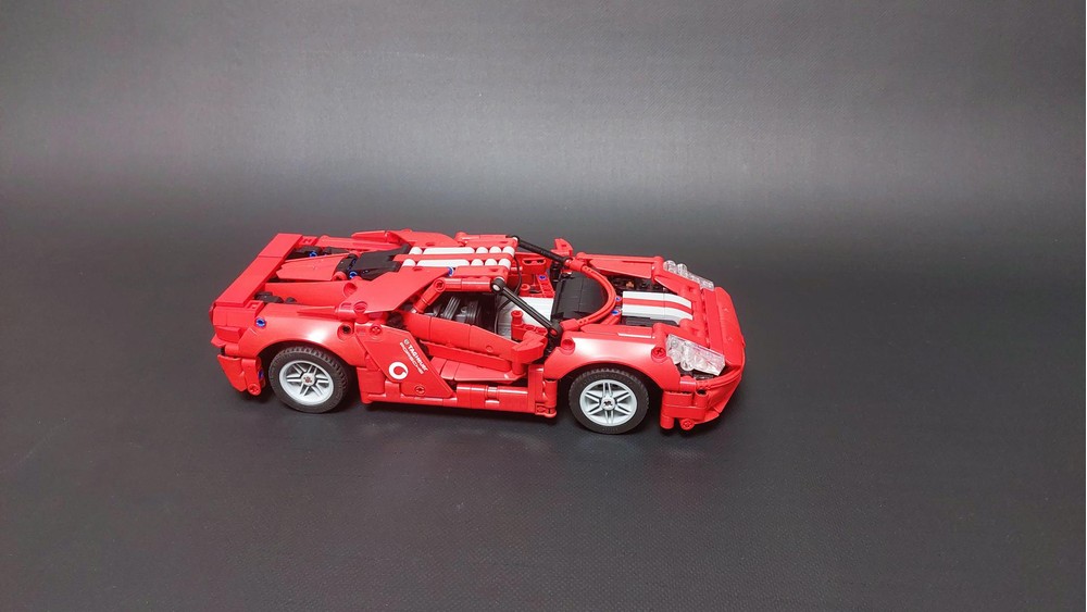 Lego Moc Ford Gt By Anton Kablash Rebrickable Build With Lego