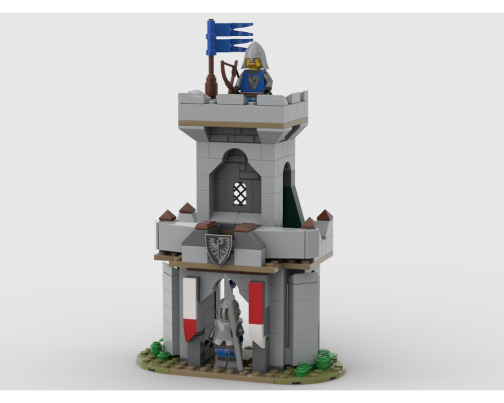 LEGO MOC 31120 - Outpost Attack Remake by nkende | Rebrickable - Build ...