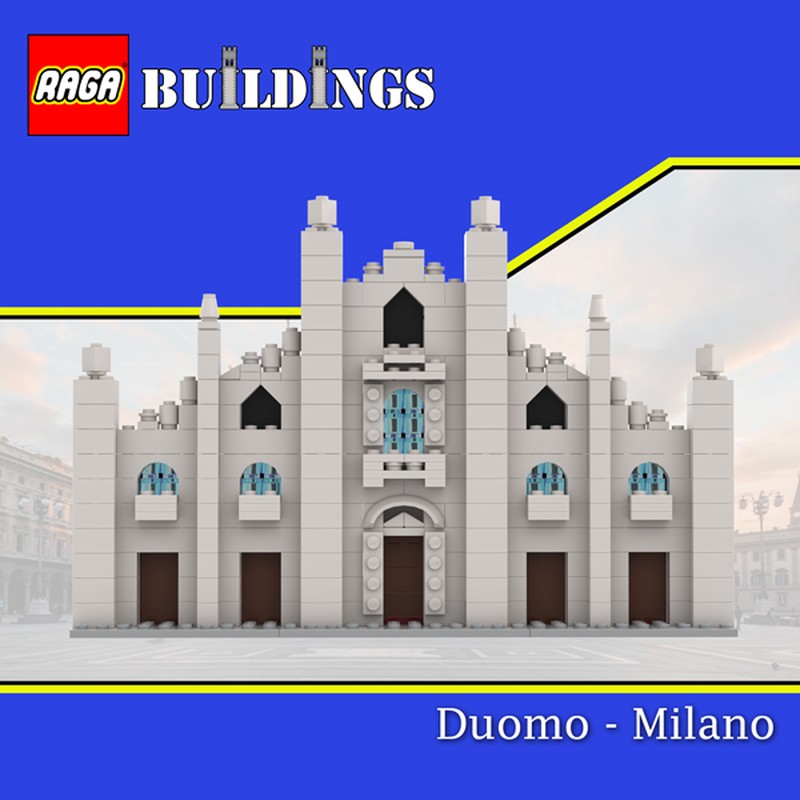 LEGO MOC Duomo Milano by carede | Rebrickable - Build with LEGO