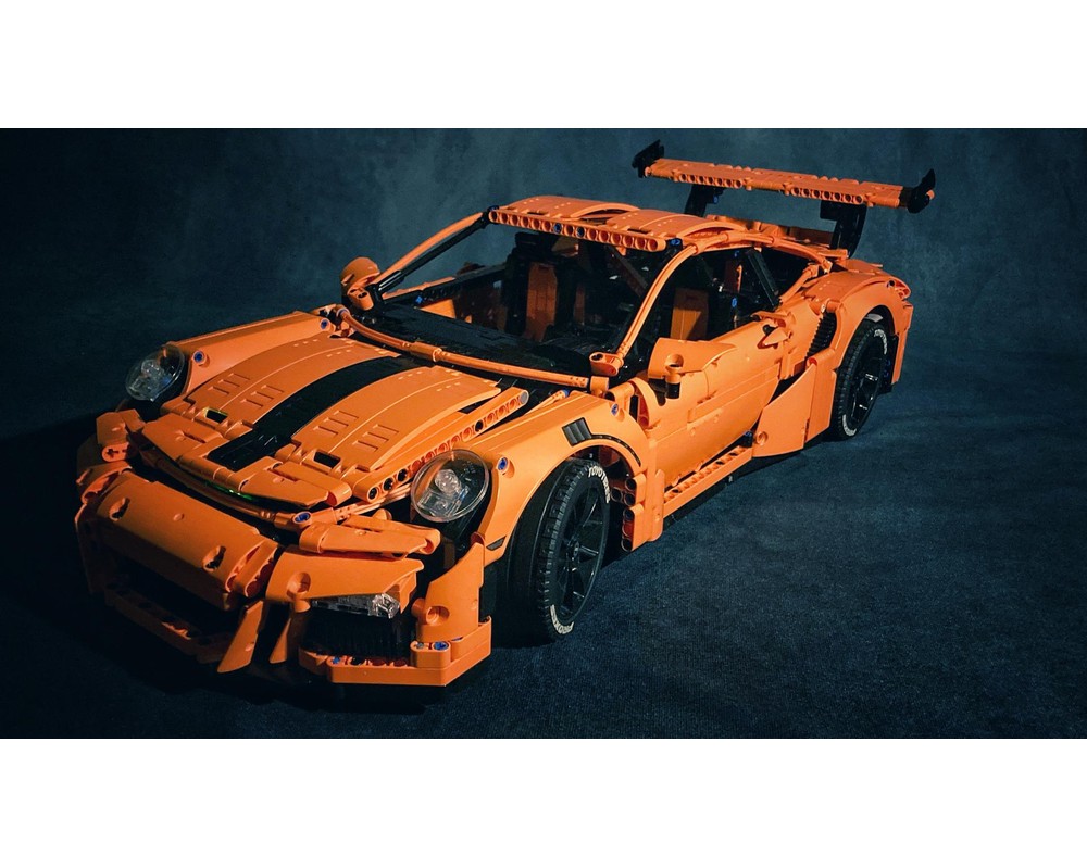 Lego Moc Porsche Gt3 Rs Rc By Lego Technic World Rebrickable Build