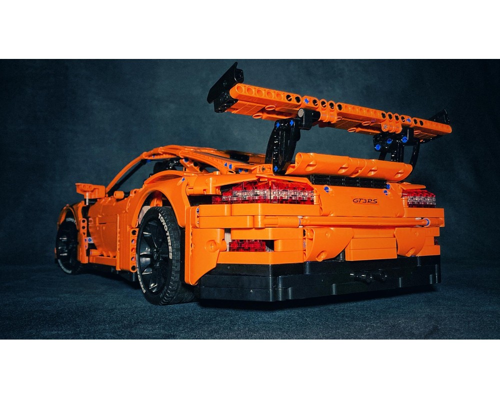 Lego Moc Porsche Gt3 Rs Rc By Lego Technic World Rebrickable Build