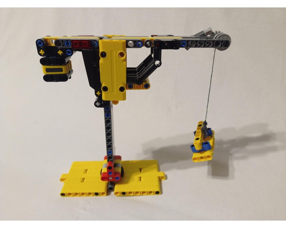 Lego Moc Crane 42122 Alternative By Alexgam Rebrickable Build With Lego
