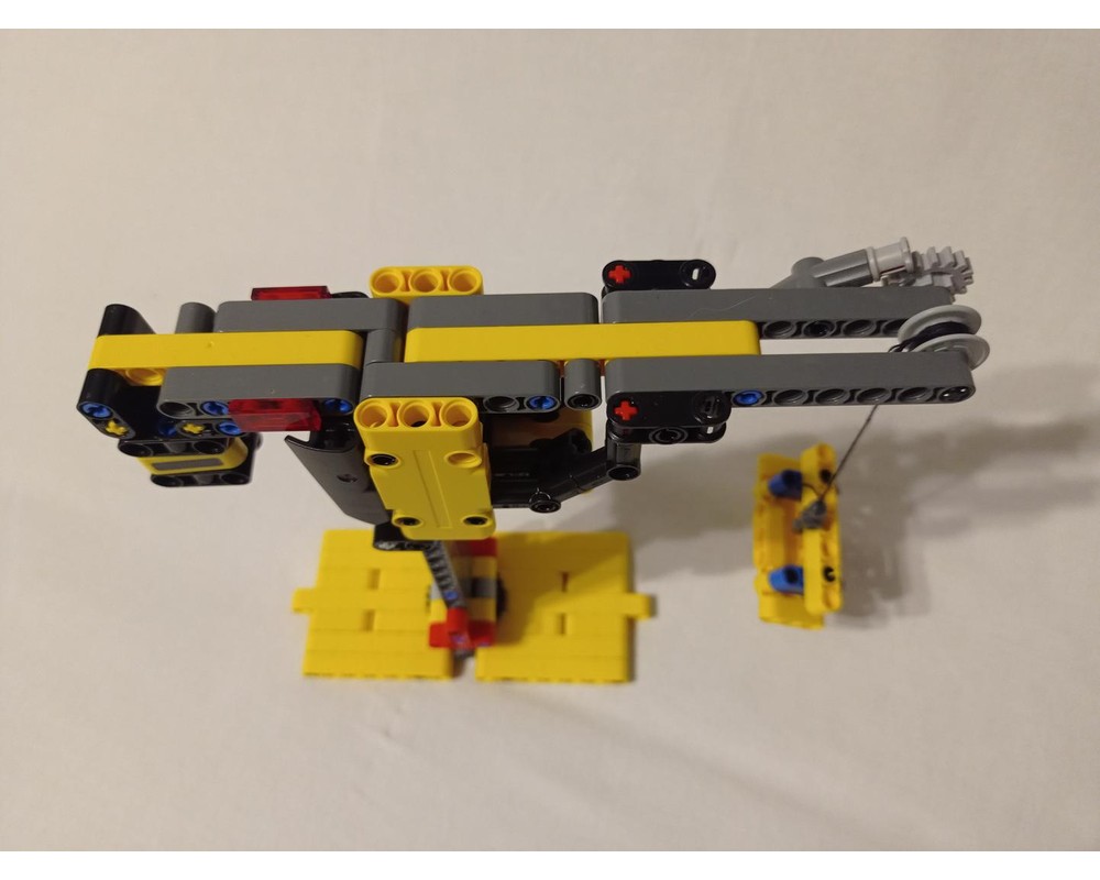 Lego Moc Crane 42122 Alternative By Alexgam Rebrickable Build With Lego