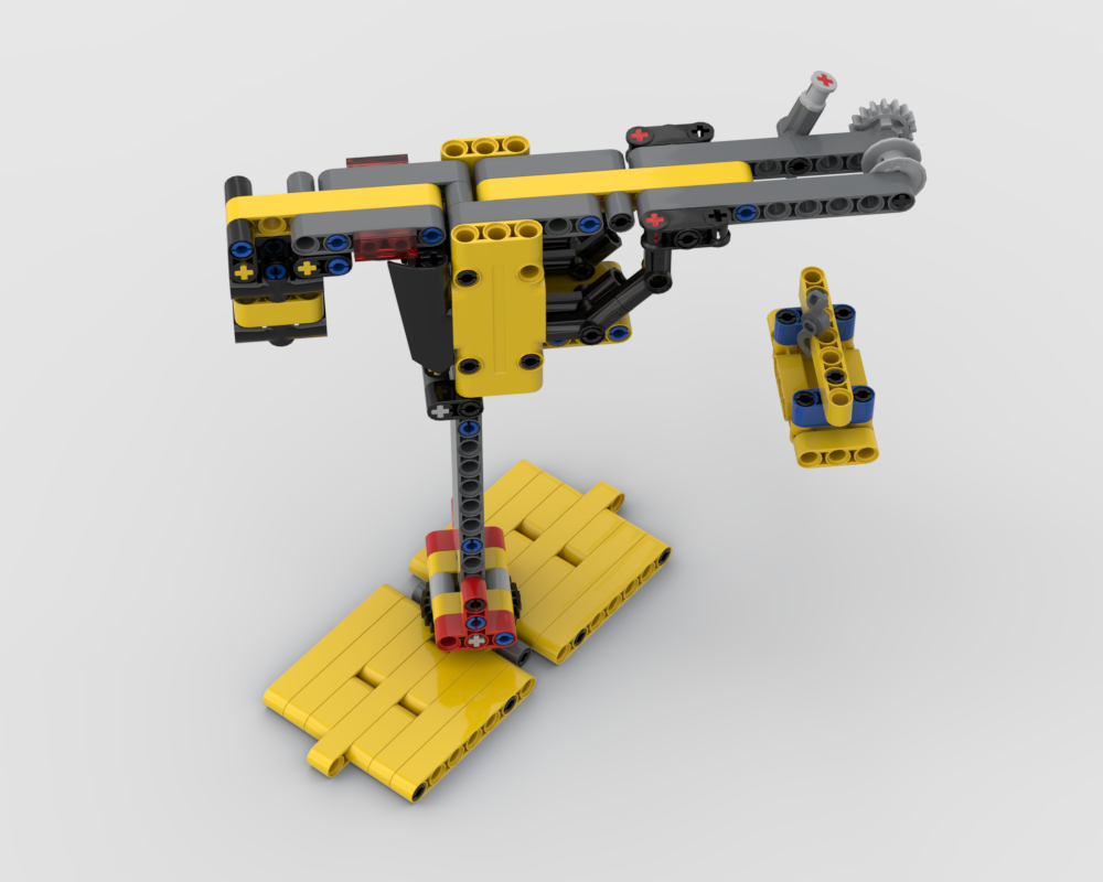 Lego Moc Crane 42122 Alternative By Alexgam Rebrickable Build With Lego