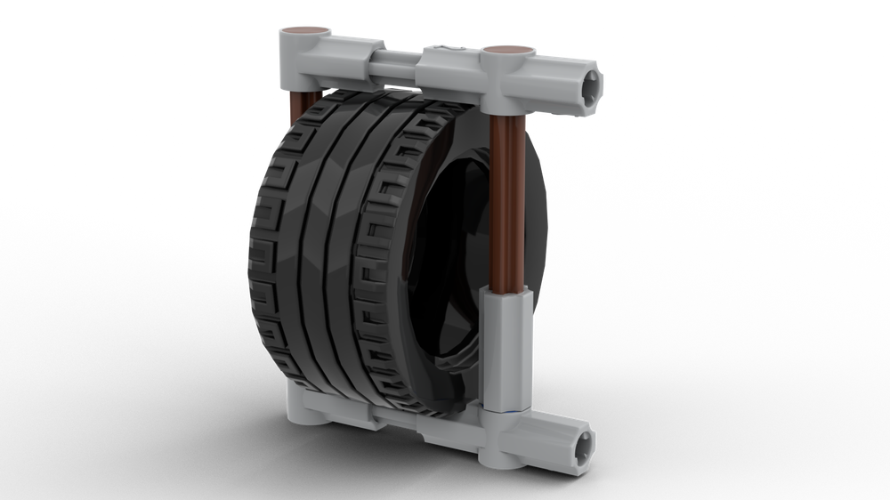 LEGO MOC Tire Shock Absorber by 2in1 | Rebrickable - Build with LEGO
