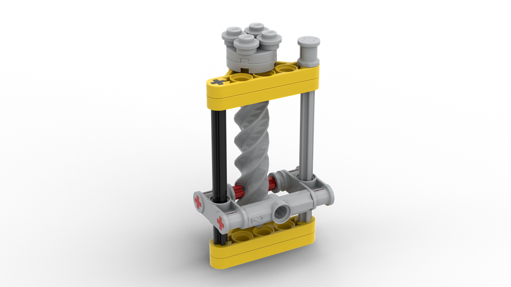LEGO MOC Screw Shock Absorber by 2in1 | Rebrickable - Build with LEGO