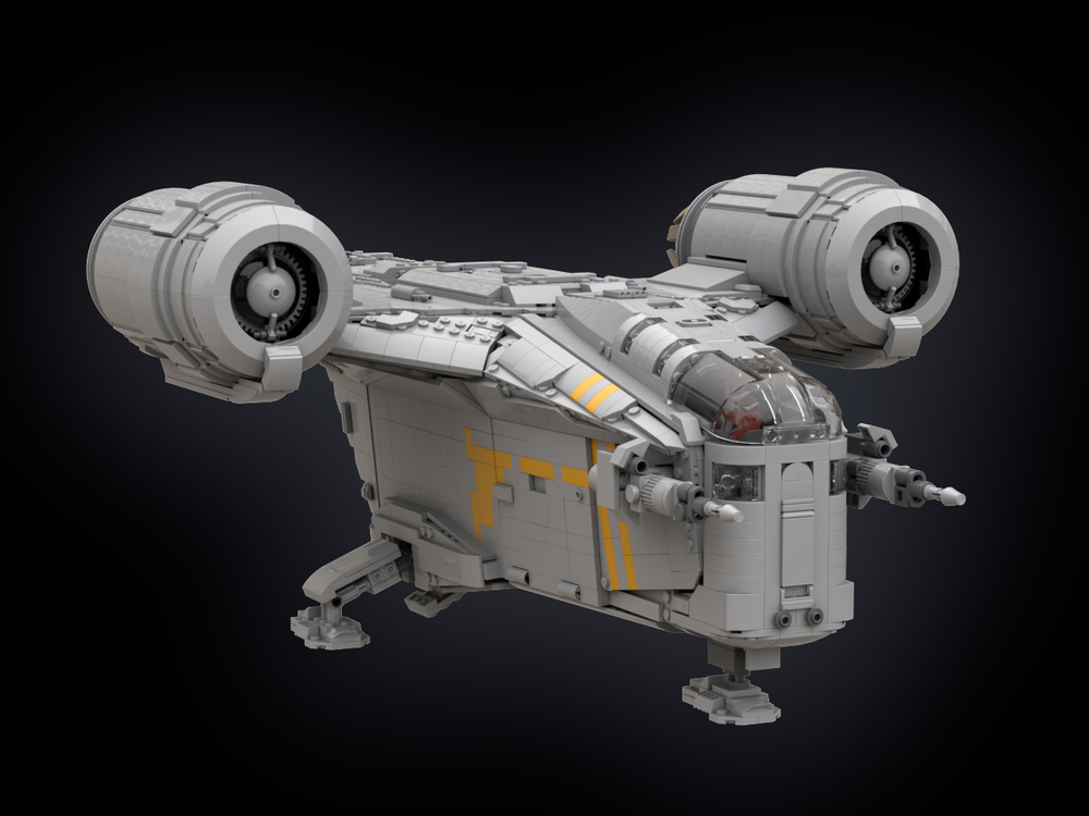 LEGO MOC The Razor Crest Ultimate Minifig Scale by danielwilliam ...