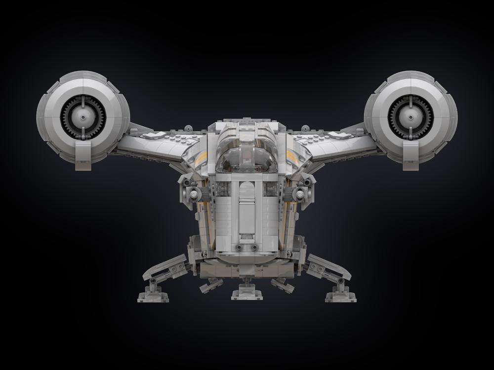 Lego Moc The Razor Crest Ultimate Minifig Scale By Danielwilliam