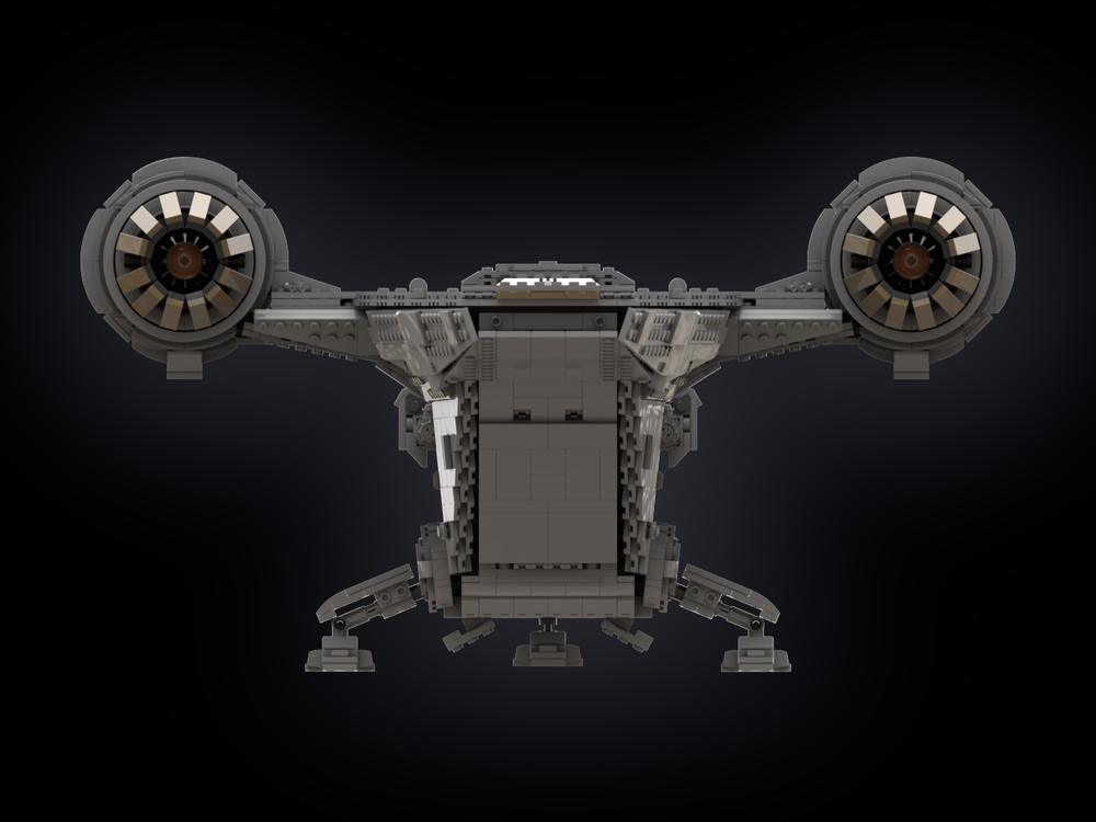 Lego Moc The Razor Crest Ultimate Minifig Scale By Danielwilliam