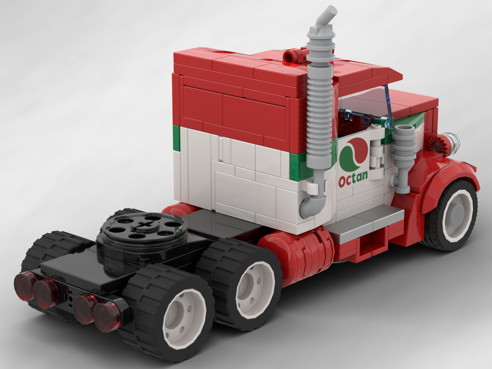 Lego Moc Octan Tractor Cab By Dongeraldo Rebrickable Build With Lego