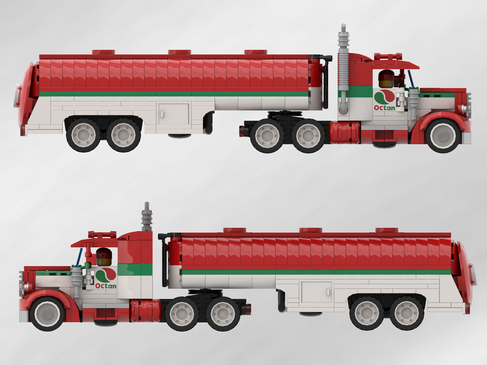 Lego Moc Octan Tractor Cab By Dongeraldo Rebrickable Build With Lego