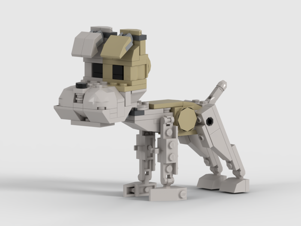 LEGO MOC Reksio Cartoon by Matrynka | Rebrickable - Build with LEGO