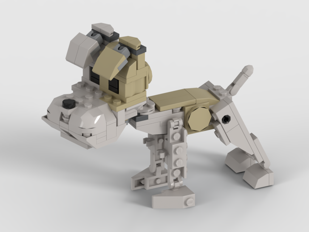 LEGO MOC Reksio Cartoon by Matrynka | Rebrickable - Build with LEGO