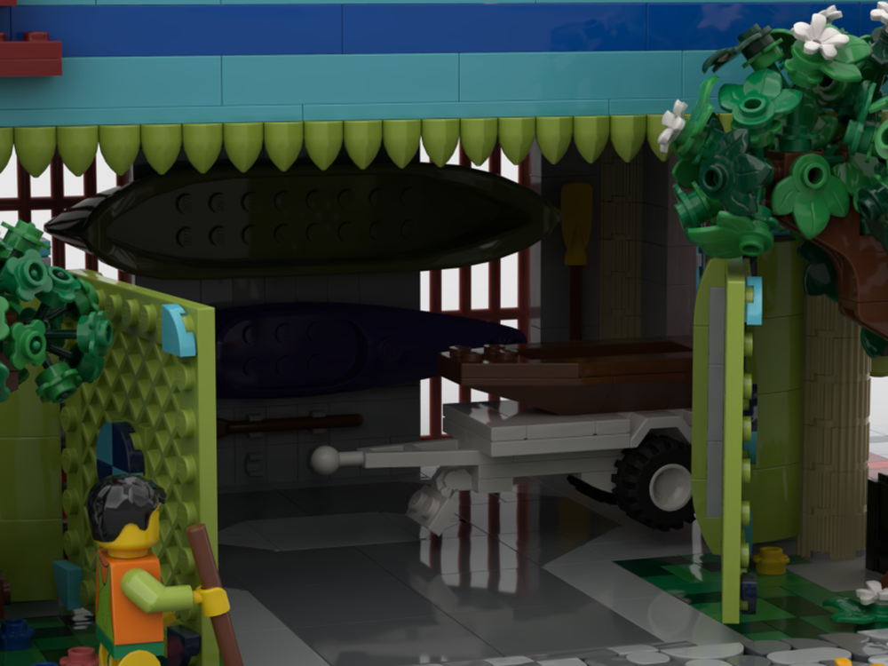 LEGO MOC Surf Shop&Cafe by przemoe | Rebrickable - Build with LEGO