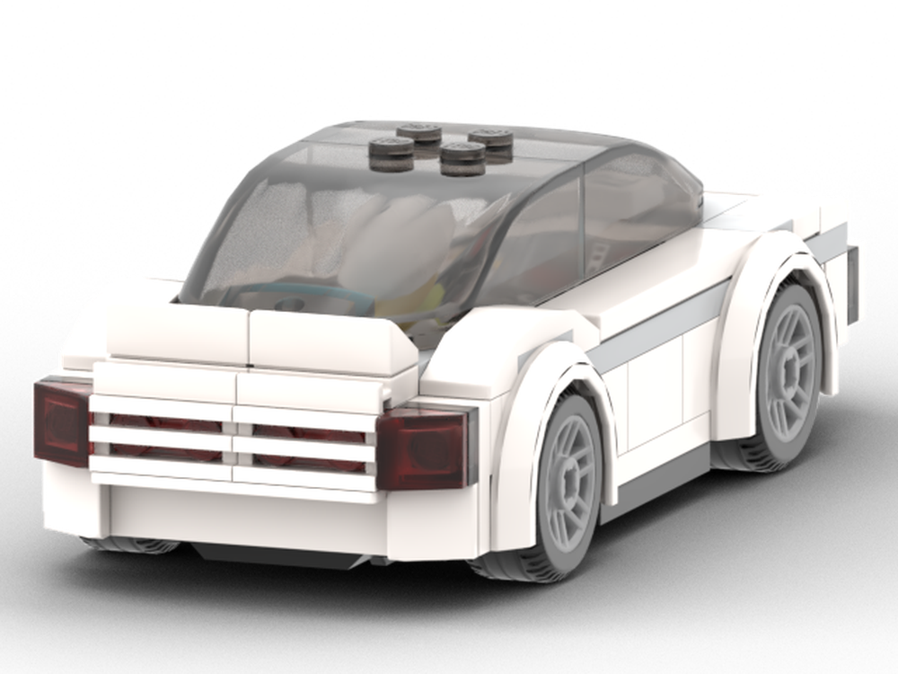 LEGO MOC white car by MadonnA | Rebrickable - Build with LEGO