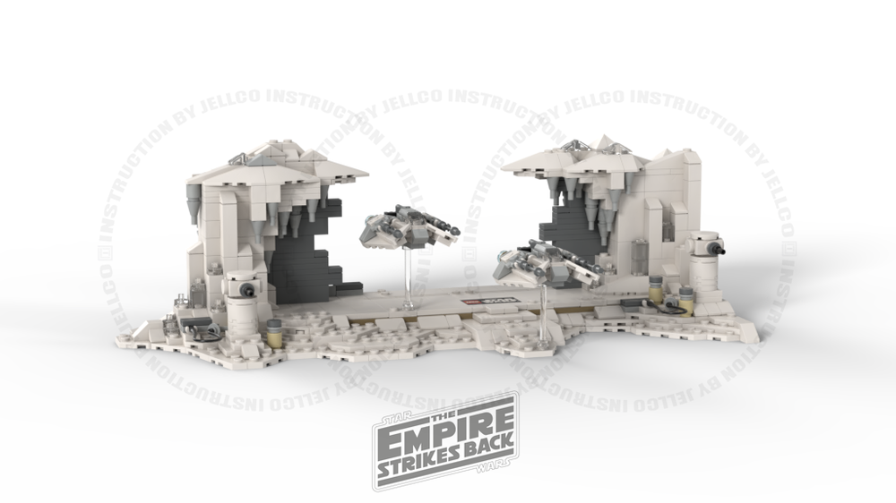 LEGO MOC Micro Diorama : Echo Base PART III : GATE by jellco ...