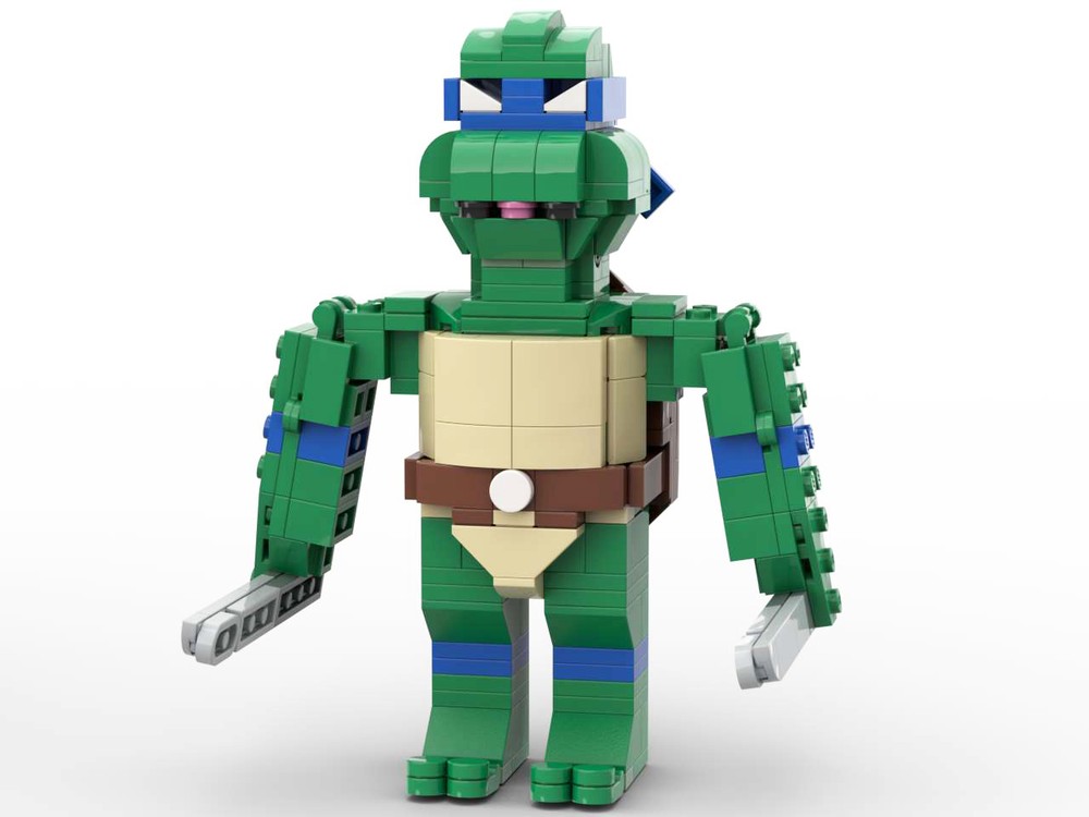 LEGO MOC Leonardo Lego Figure by LittlebricksHeroes | Rebrickable ...
