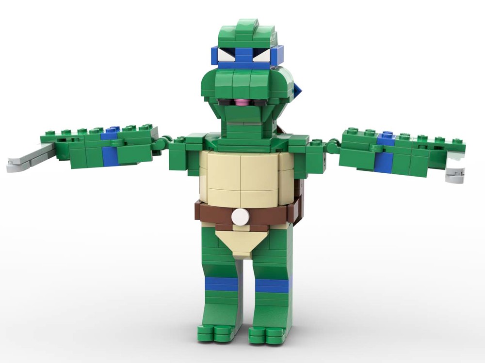LEGO MOC Leonardo Lego Figure by LittlebricksHeroes | Rebrickable ...
