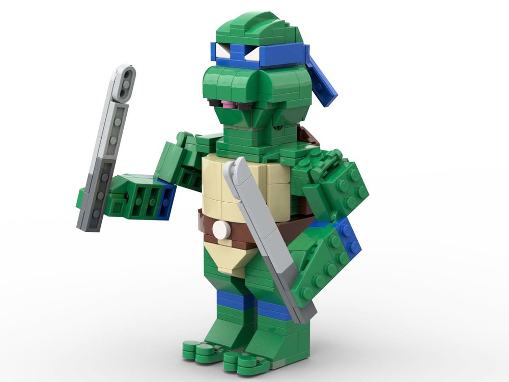 LEGO MOC Leonardo Lego Figure by LittlebricksHeroes | Rebrickable ...