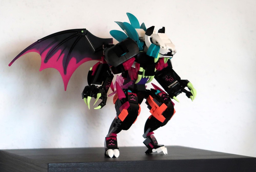 LEGO MOC Anubis Flying Hound by re-creator | Rebrickable - Build with LEGO