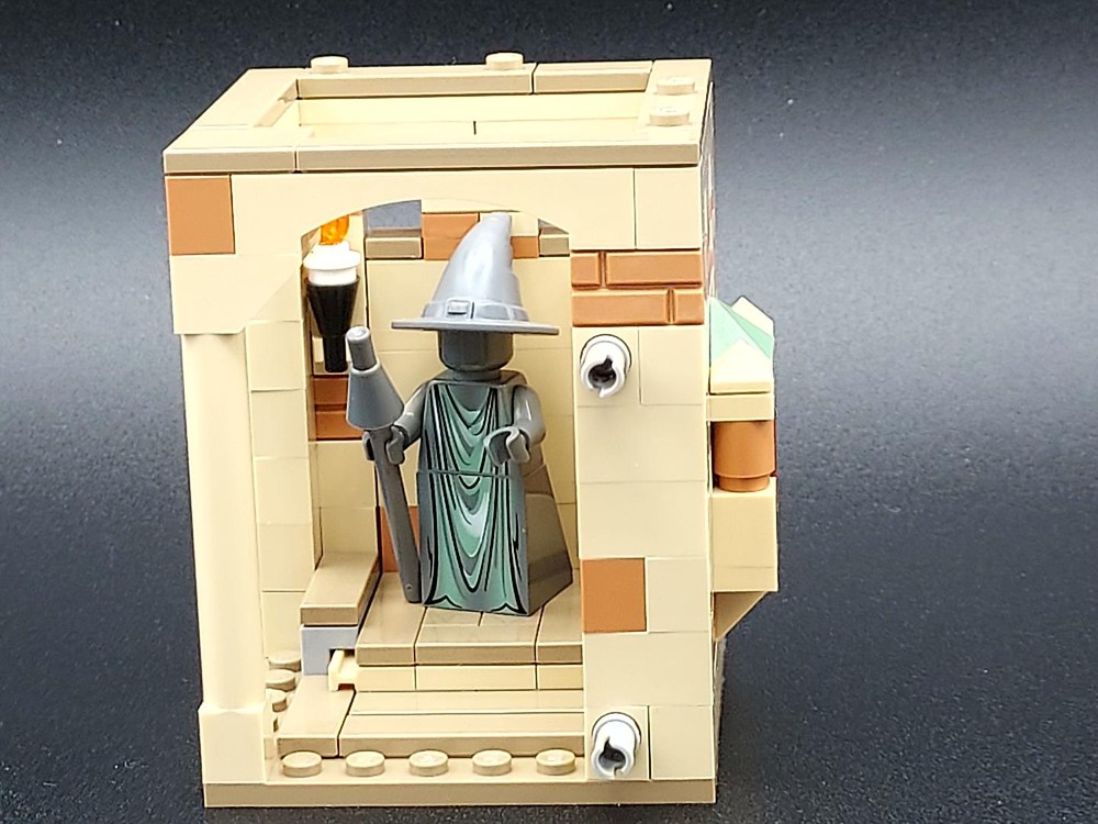 LEGO MOC Marauder's Map Hallway by TrevorToad | Rebrickable - Build ...