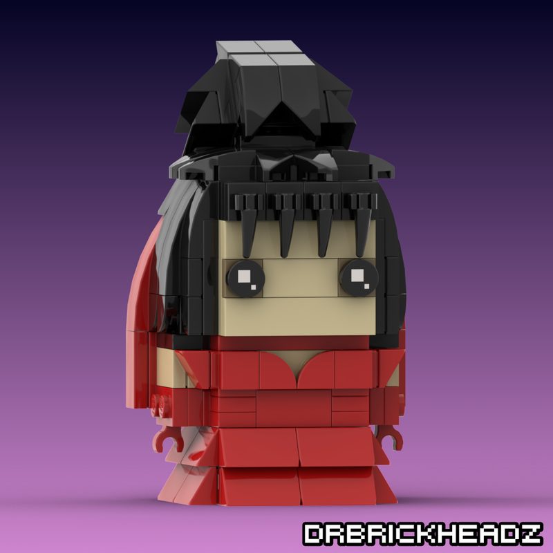 LEGO MOC Lydia Deetz (Wedding) Brickheadz by DrBrickheadz | Rebrickable ...