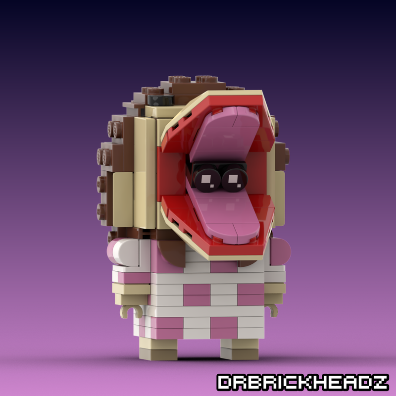 LEGO MOC Barbara Maitland (Beetlejuice) Brickheadz by DrBrickheadz ...