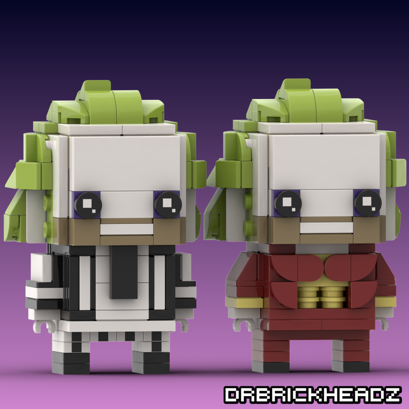 LEGO MOC Beetlejuice Brickheadz by DrBrickheadz | Rebrickable - Build ...