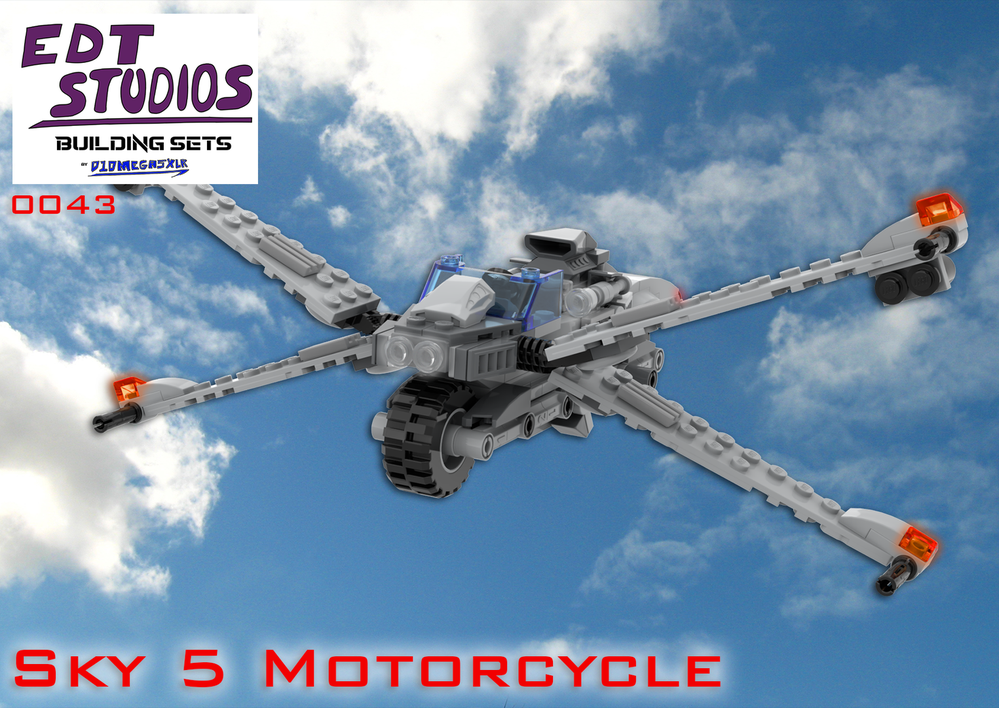 LEGO MOC Sky 5 Motorcycle (Storm Hawks) by D10MegasXLR | Rebrickable ...