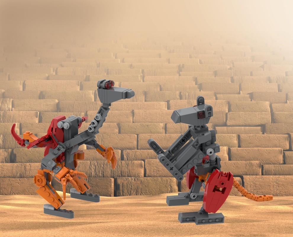 LEGO MOC System Rahi: Hikaki & Fusa by Vantablank27 | Rebrickable ...