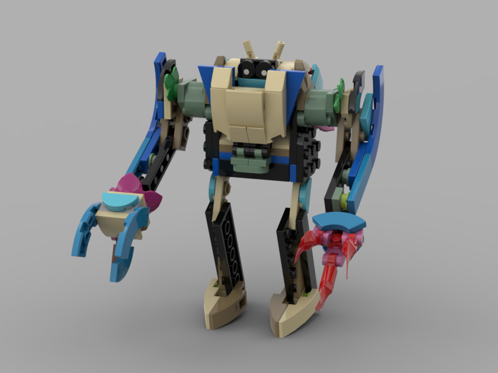 LEGO MOC Butterfly Mech Suit by eric_nunya | Rebrickable - Build with LEGO