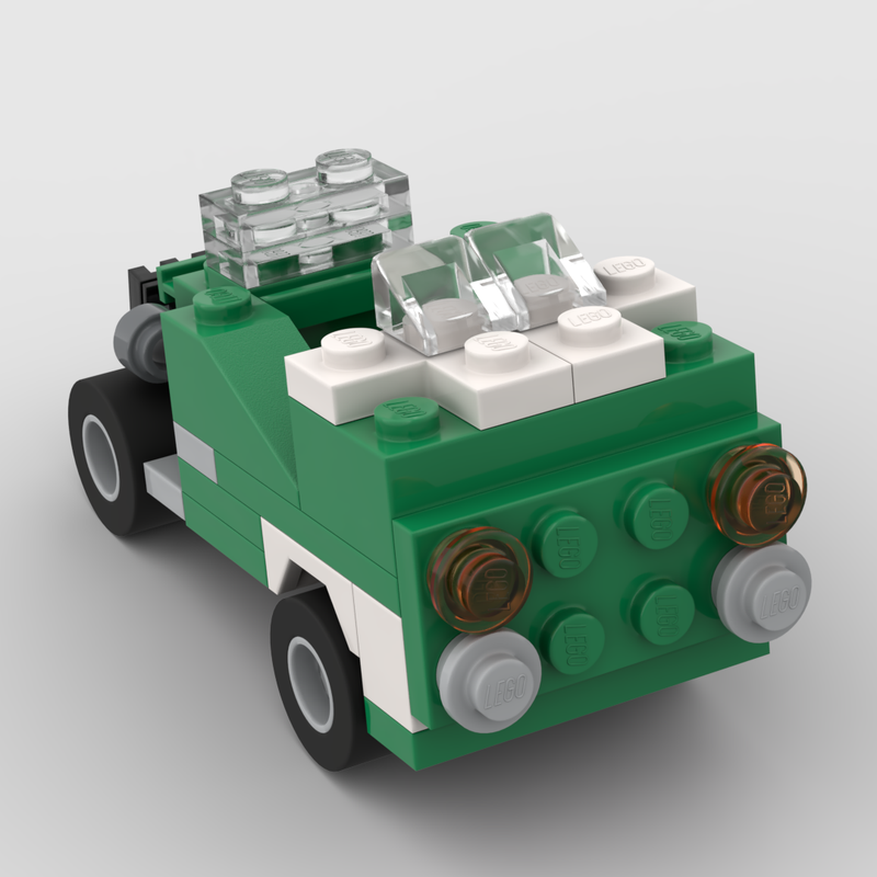 LEGO MOC Miniature Hot Rod by Welsh Dynasty Builds | Rebrickable ...