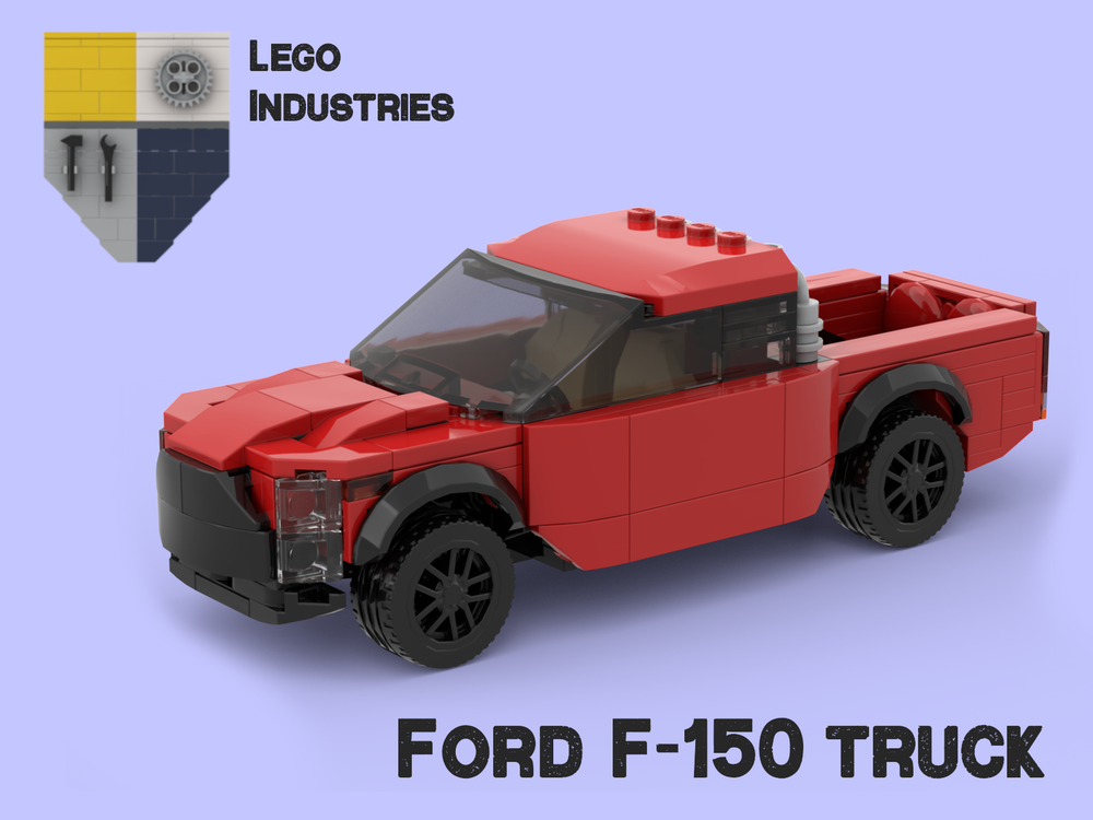 LEGO MOC Ford F-150 Truck by Lego_Industries | Rebrickable - Build with ...