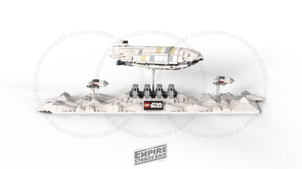 LEGO MOC-162001 Micro Diorama : Echo Base PART II : TRANSPORT by jellco ...