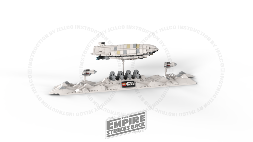 LEGO MOC Micro Diorama : Echo Base PART II : TRANSPORT by jellco ...