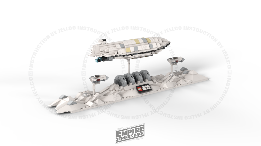 LEGO MOC Micro Diorama : Echo Base PART II : TRANSPORT by jellco ...
