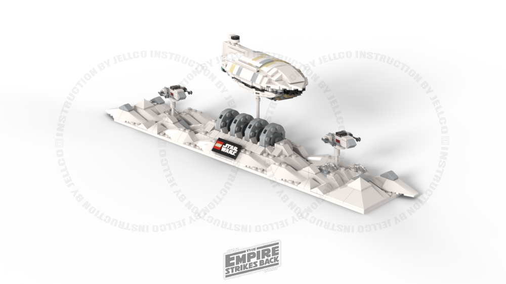 Lego Moc Micro Diorama Echo Base Part Ii Transport By Jellco
