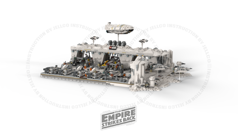 LEGO MOC Micro Diorama : Echo Base PART II : TRANSPORT by jellco ...