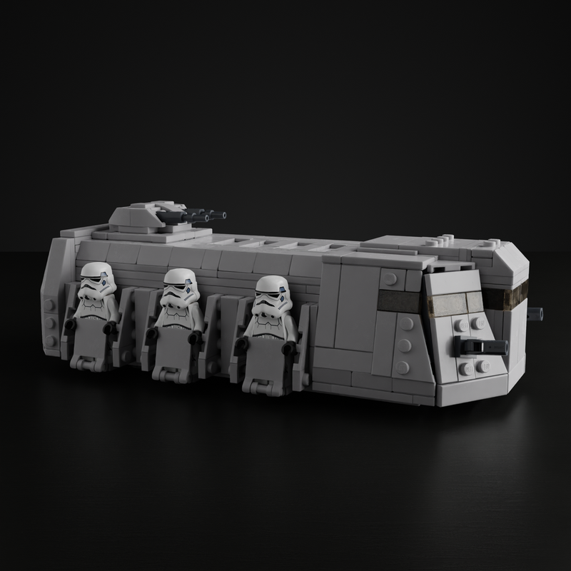 LEGO MOC Imperial Troop Transport by Badger_ | Rebrickable - Build with ...
