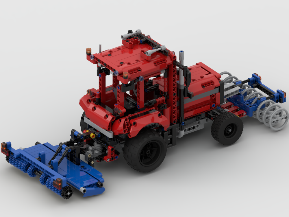 LEGO MOC Lemken power harrow by Reinard | Rebrickable - Build with LEGO